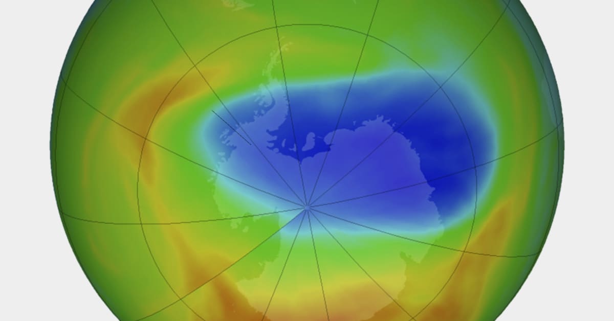 Earth’s ozone layer on course to be healed within decades