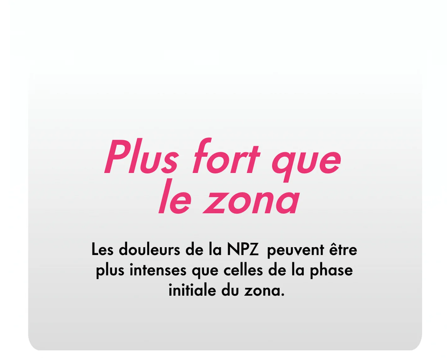 Le zona et ses conséquences